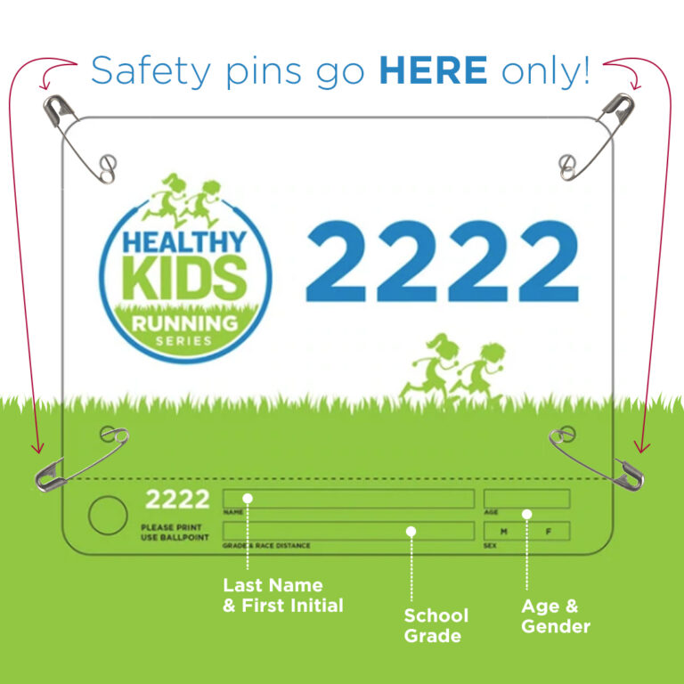 Race Bib 101 – How to fill out and pin your runner’s race bib!